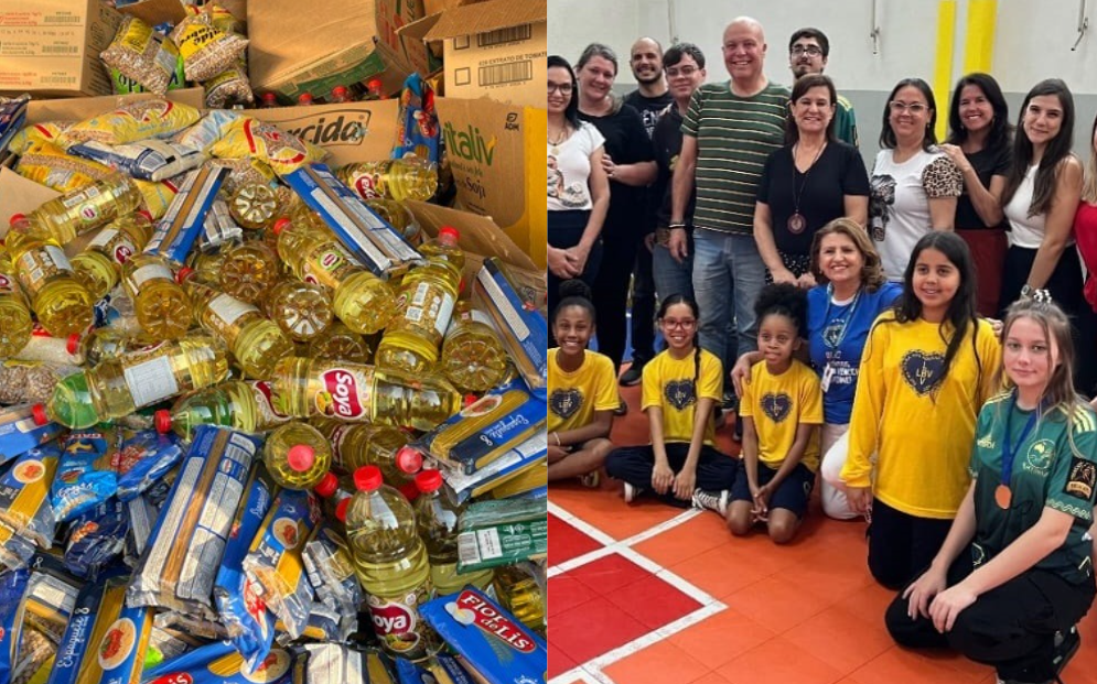 Colégio Lumisol promove gincana estudantil e arrecada quatro toneladas de alimentos para ...